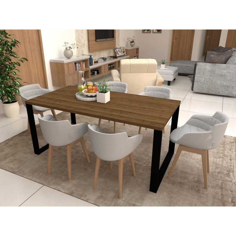 Table Top, Desk 2.5cm Davos Oak 120x60 cm